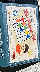 Amazon.com: Torlam Magnetic Ten-Frame Set - Math Manipulative for ...