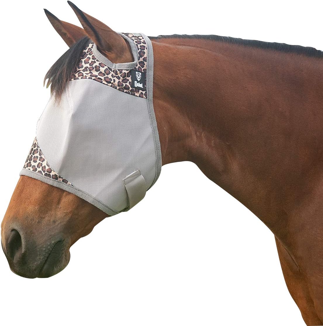 Amazon.com: Cashel Crusader Designer Horse Fly Mask, Leopard, Arabian ...