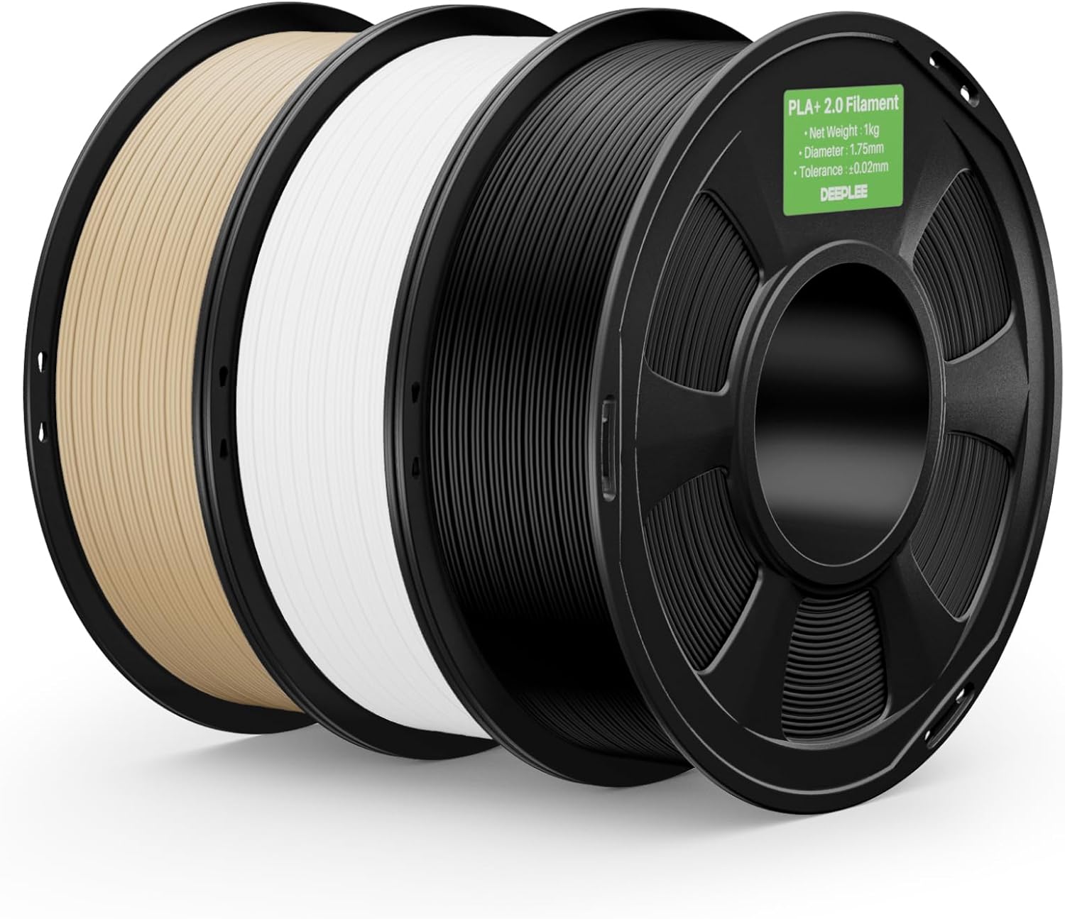 Amazon.com: DEEPLEE PLA+ 2.0 Filament 1.75mm, Stronger Toughness 3D ...