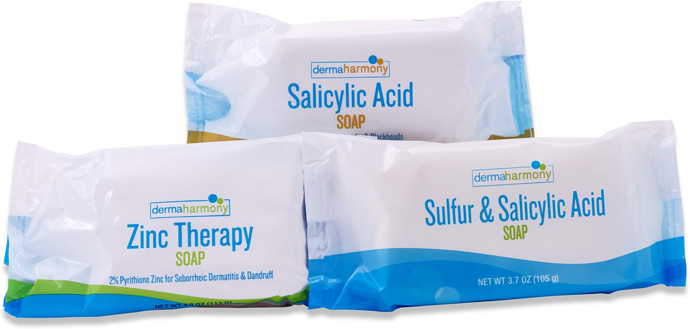Amazon.com : 2% Salicylic Acid Soap for Acne by Dermaharmony (Two 4 oz ...
