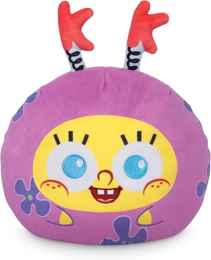 Amazon.com: TeeTurtle Spongebob Squarepants Reversible 6" Plushie ...