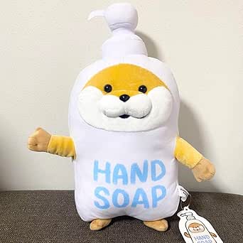 Amazon.co.jp: Cute Lie Otter Hand Soap Big Plush Toy : Toys & Games