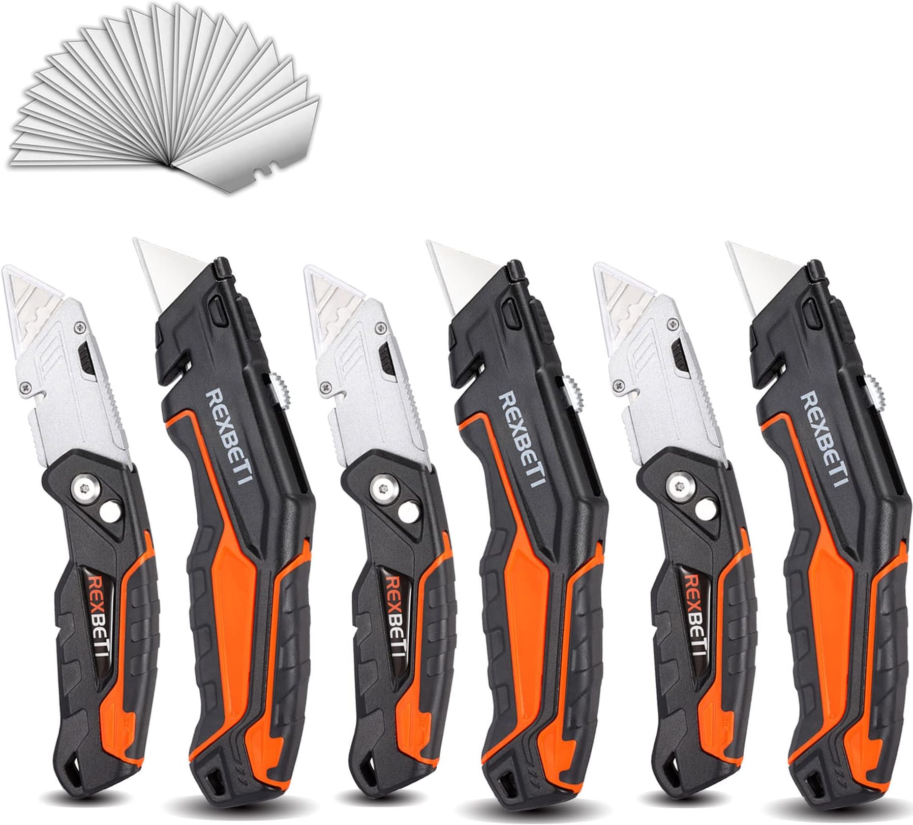 XW Utility Knife Set, Retractable Box Cutter and Folding Utility Knife ...