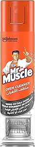 Mr. Muscle Oven Cleaner Spray - Powerful Grease & Grime Remover - Fast ...