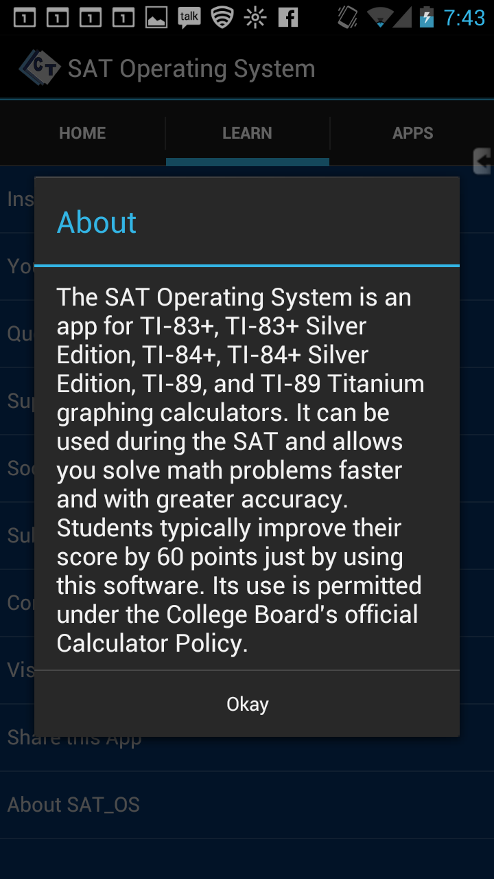 SAT Test Calculator Programs - App on Amazon Appstore