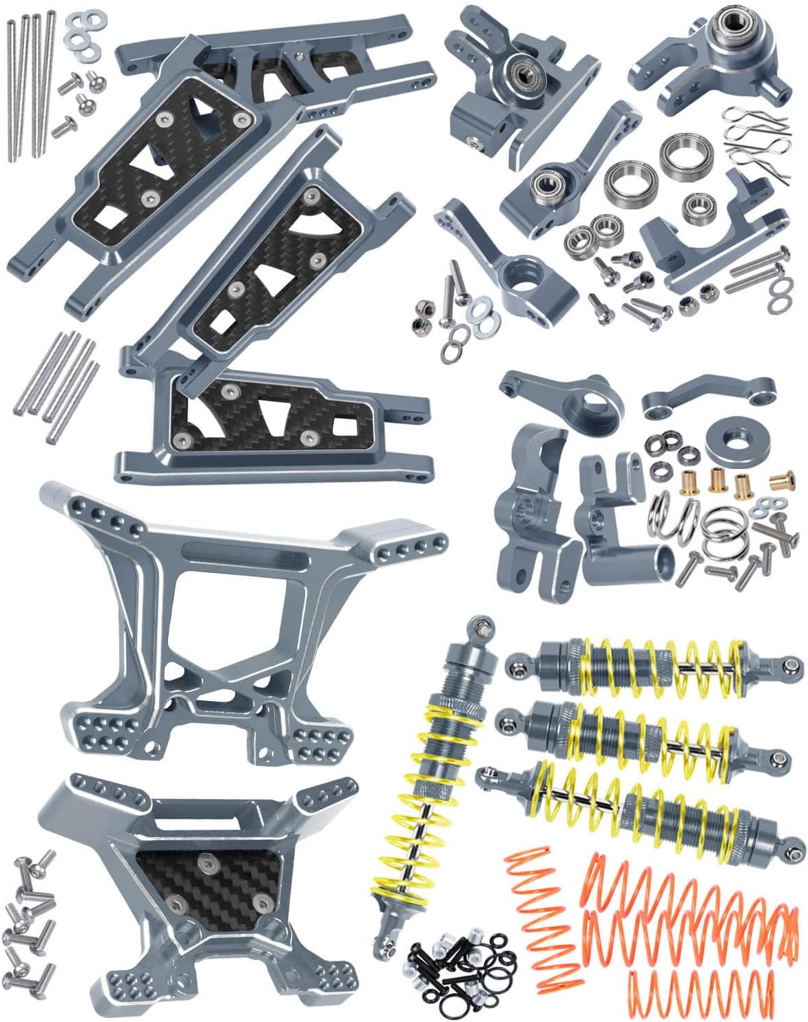 Amazon.com: RCMYou Upgrades Part for 1/10 Slash 2WD/Slash 2WD VXL,Alloy ...