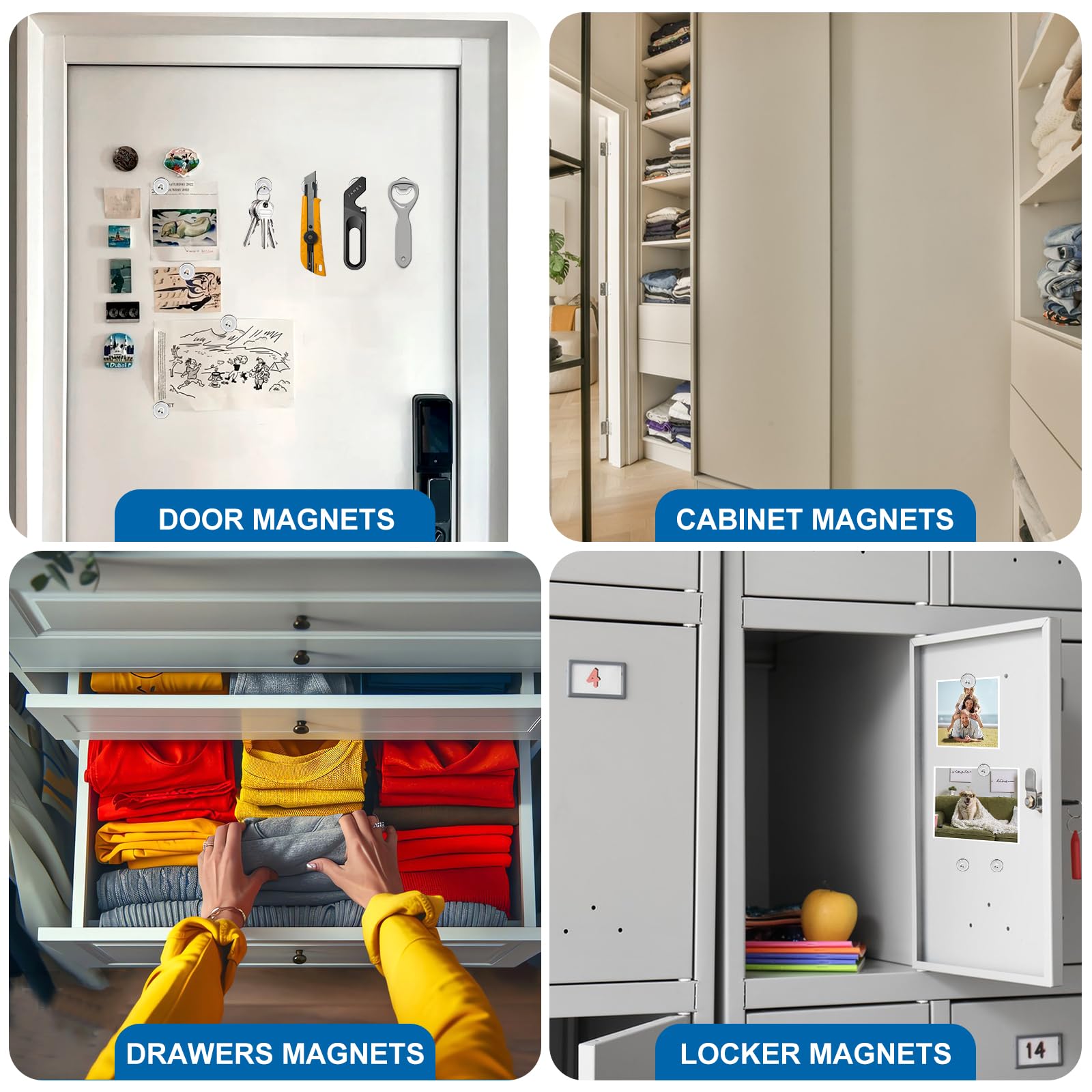 Snapklik.com : LOVIMAG 20LBS Neodymium Magnets, 6Pack Rare Earth ...