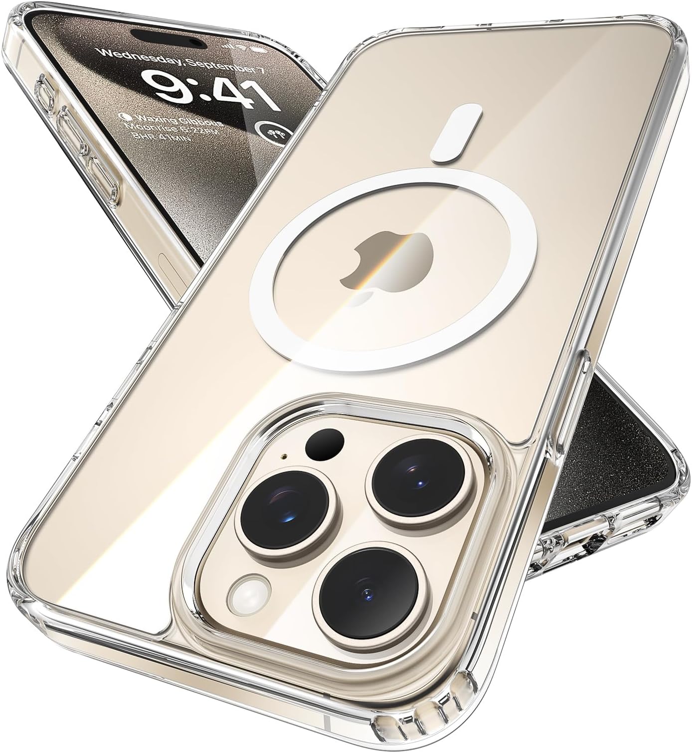 Amazon.com: [2024 New] for iPhone 15 Pro Case with MagSafe, Strongest ...