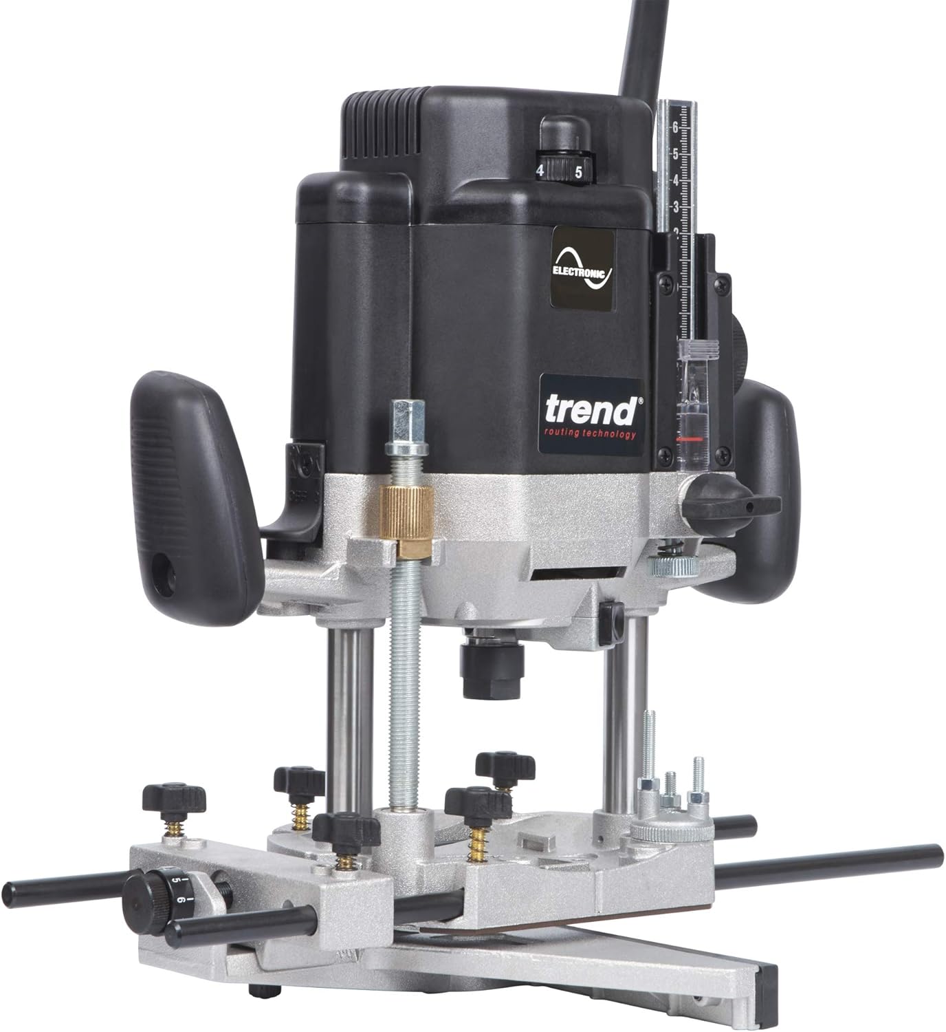 Trend T11ELK 1/2" Variable Speed Workshop Router and Kitbox, 2000 W ...