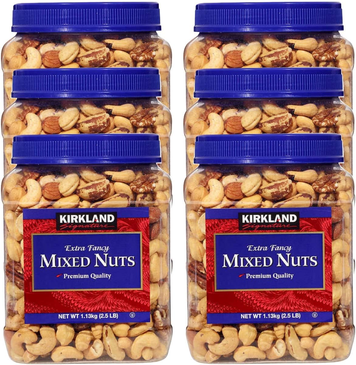 Amazon.com : Kirkland Signature Fancy Mixed Nuts 40 Oz : Grocery ...