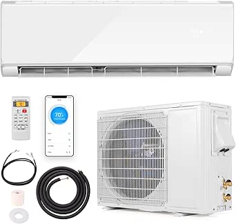 DORTALA 22000 BTU Mini Split Air Conditioner & Heater, Wifi Enabled 21 ...