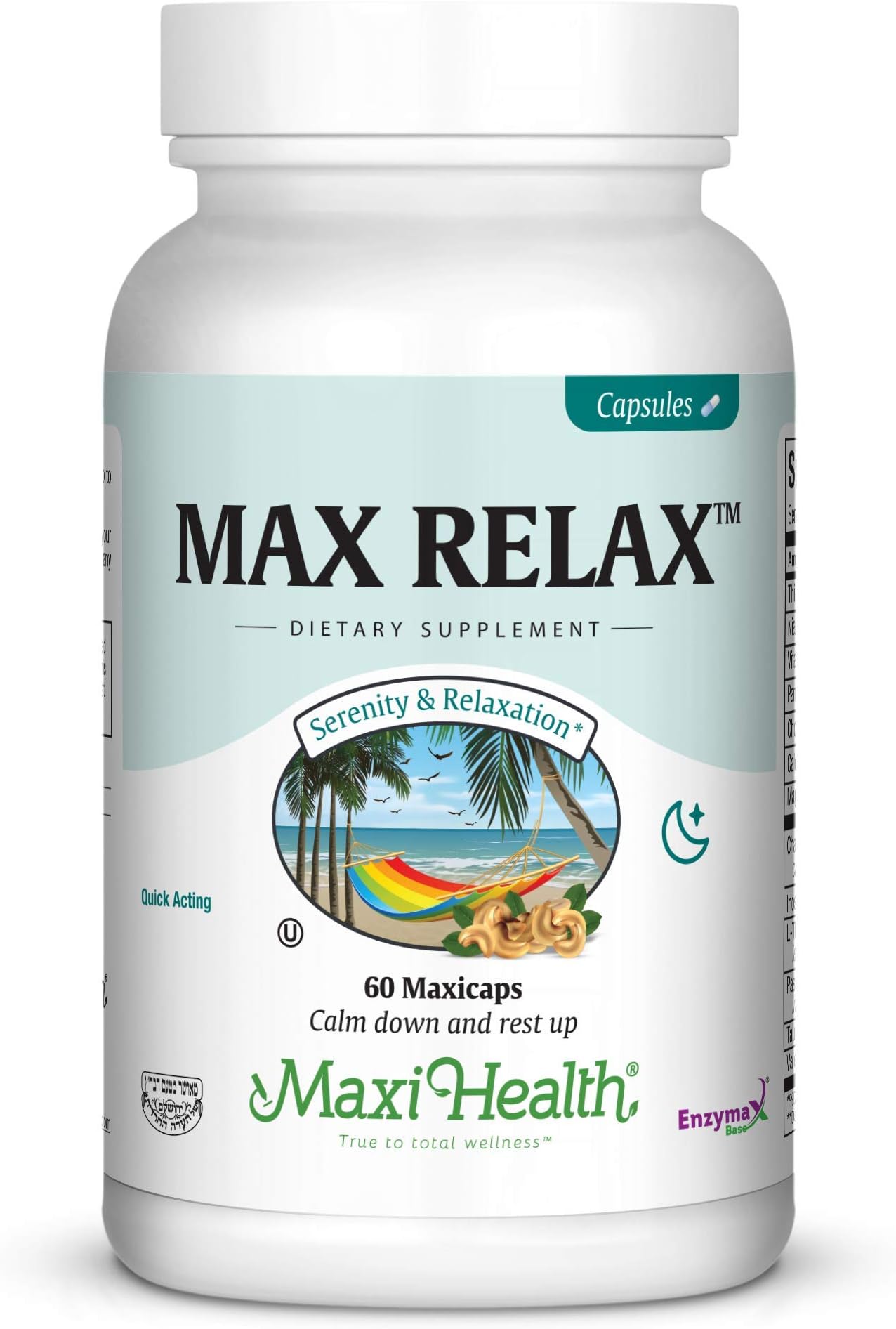 Amazon.com: Systemic Formulas Bio Function N3 Relaxa 60 Capsules ...