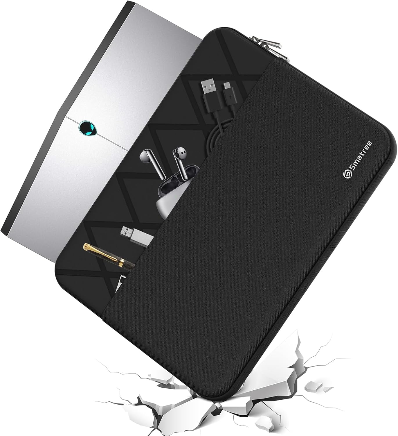 Amazon.com: Smatree 18 inch Laptop Sleeve for Alienware 18 Area-51 ...