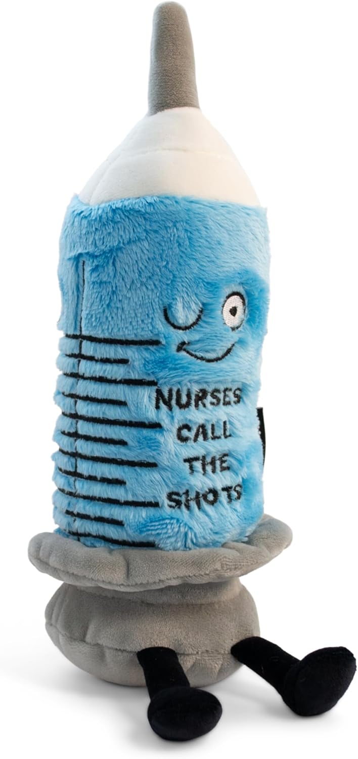 Amazon.com: Punchkins Needle Plushie - Nurses Call The Shots Punny ...