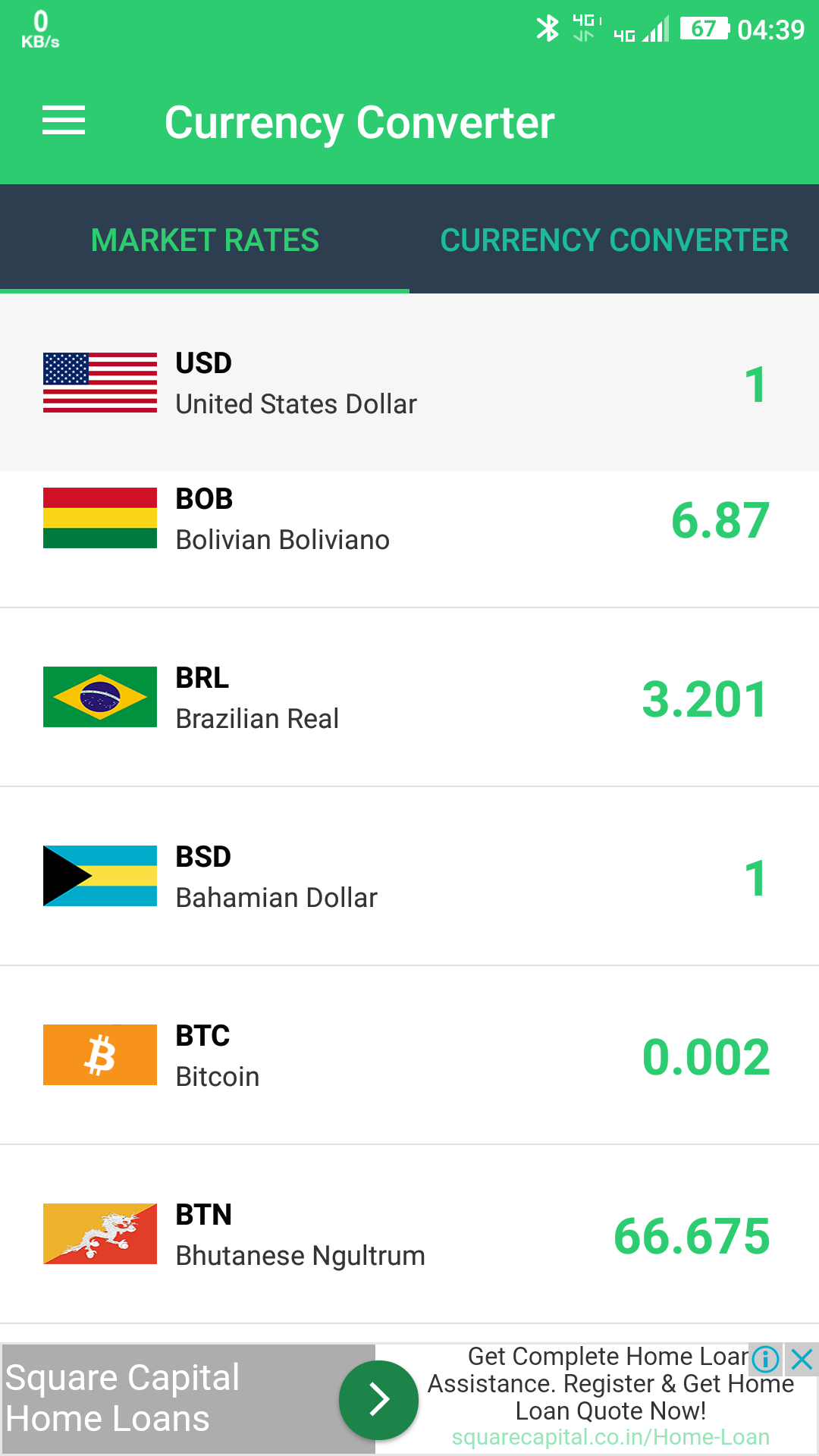 Pocket Currency Converter - App on Amazon Appstore