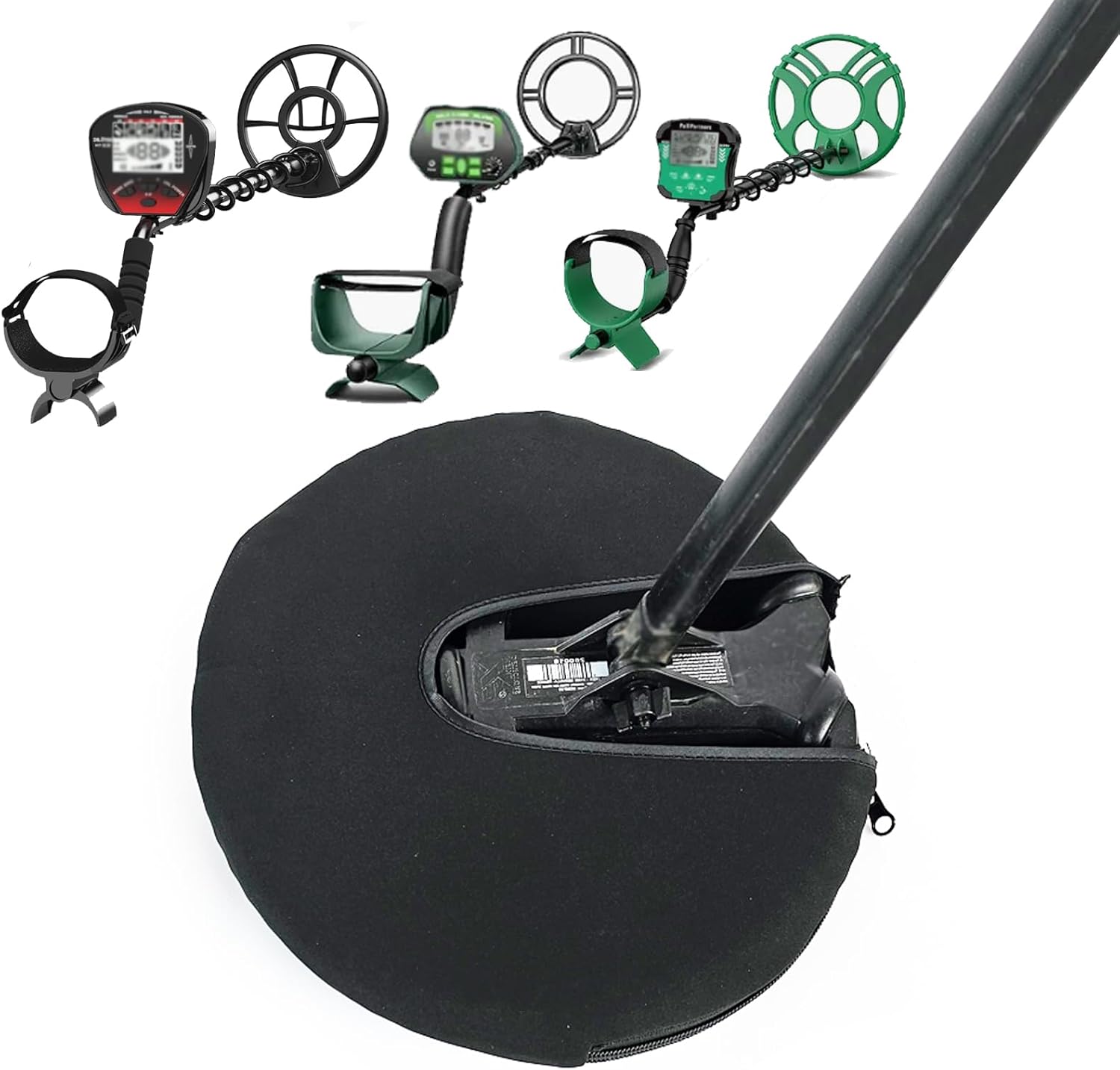 Amazon.com: SRRPSPIGEON Metal Detector Coil Protector, Waterproof and ...