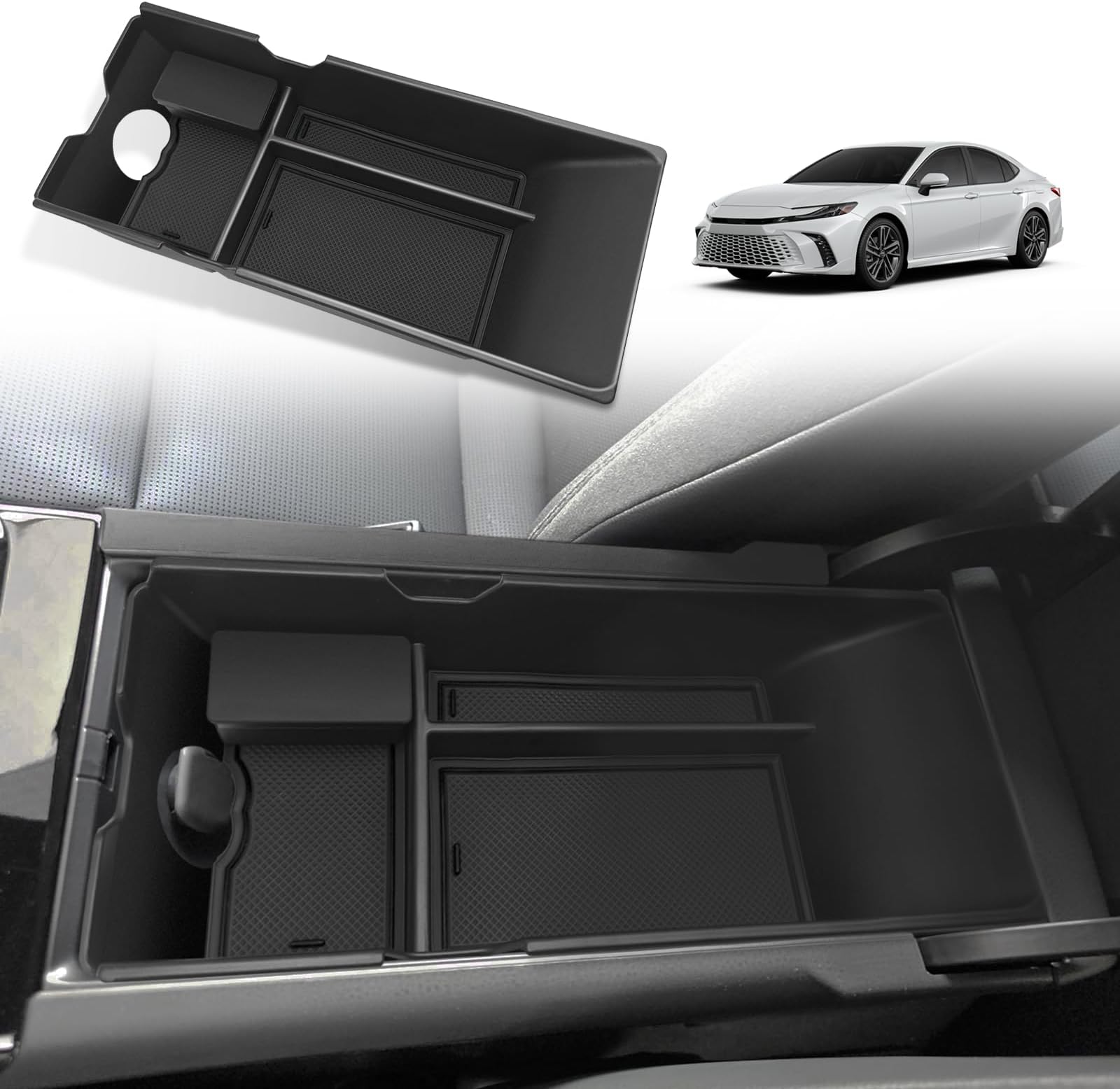 Amazon.com: Muslogy Center Console Organizer Compatible with 2025 ...