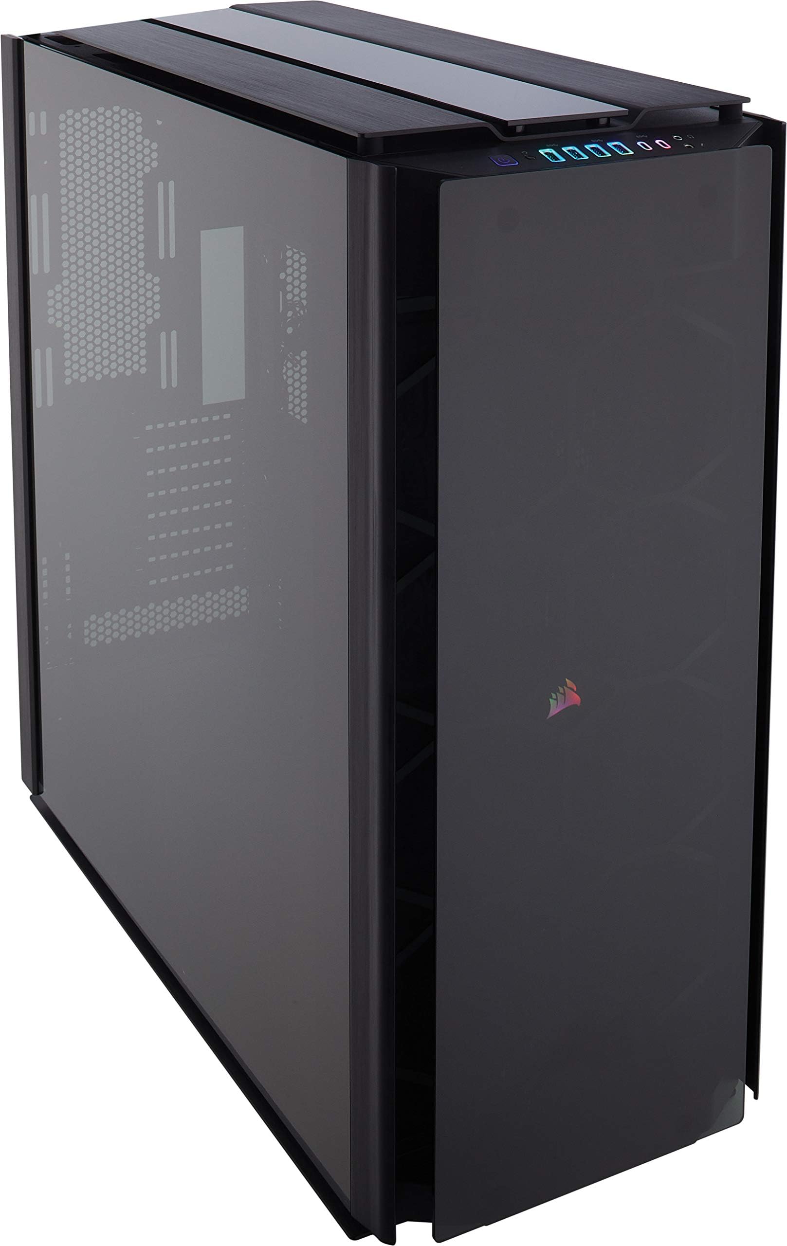 Corsair Obsidian Series 1000D Super-Tower Case, Smoked Tempered Glass ...