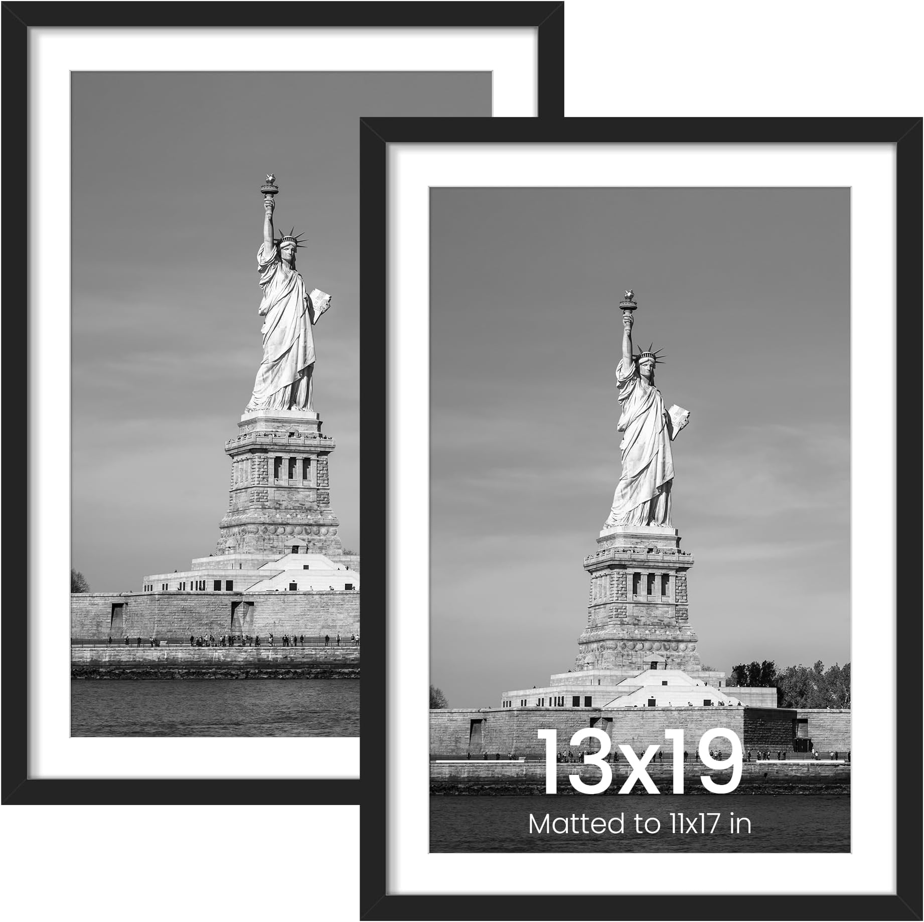 Amazon.com: Mxtallup 15x21 Picture Frames Solid wood, Display Pictures ...
