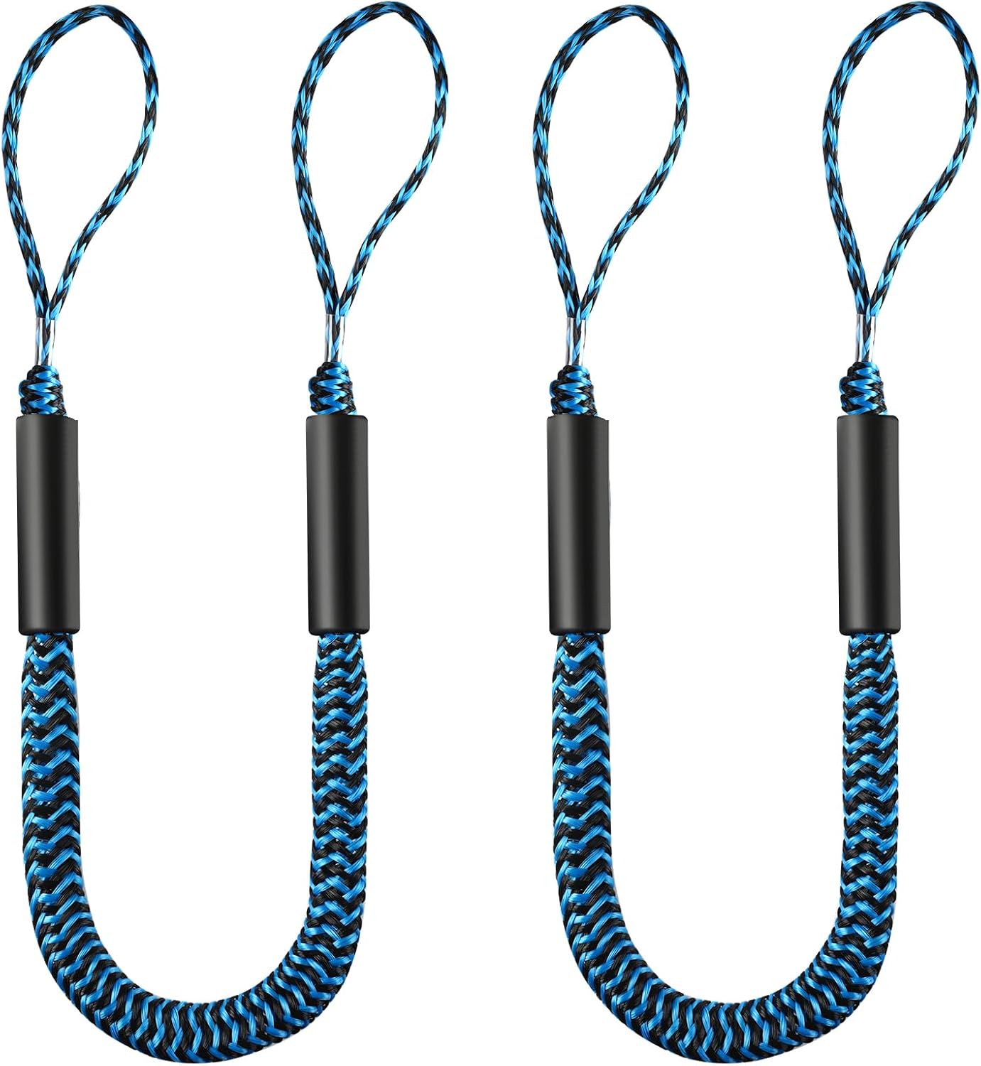 Amazon.com: 2 Pcs Boat Bungee Dock Lines, 4 Feet Mooring Rope for ...
