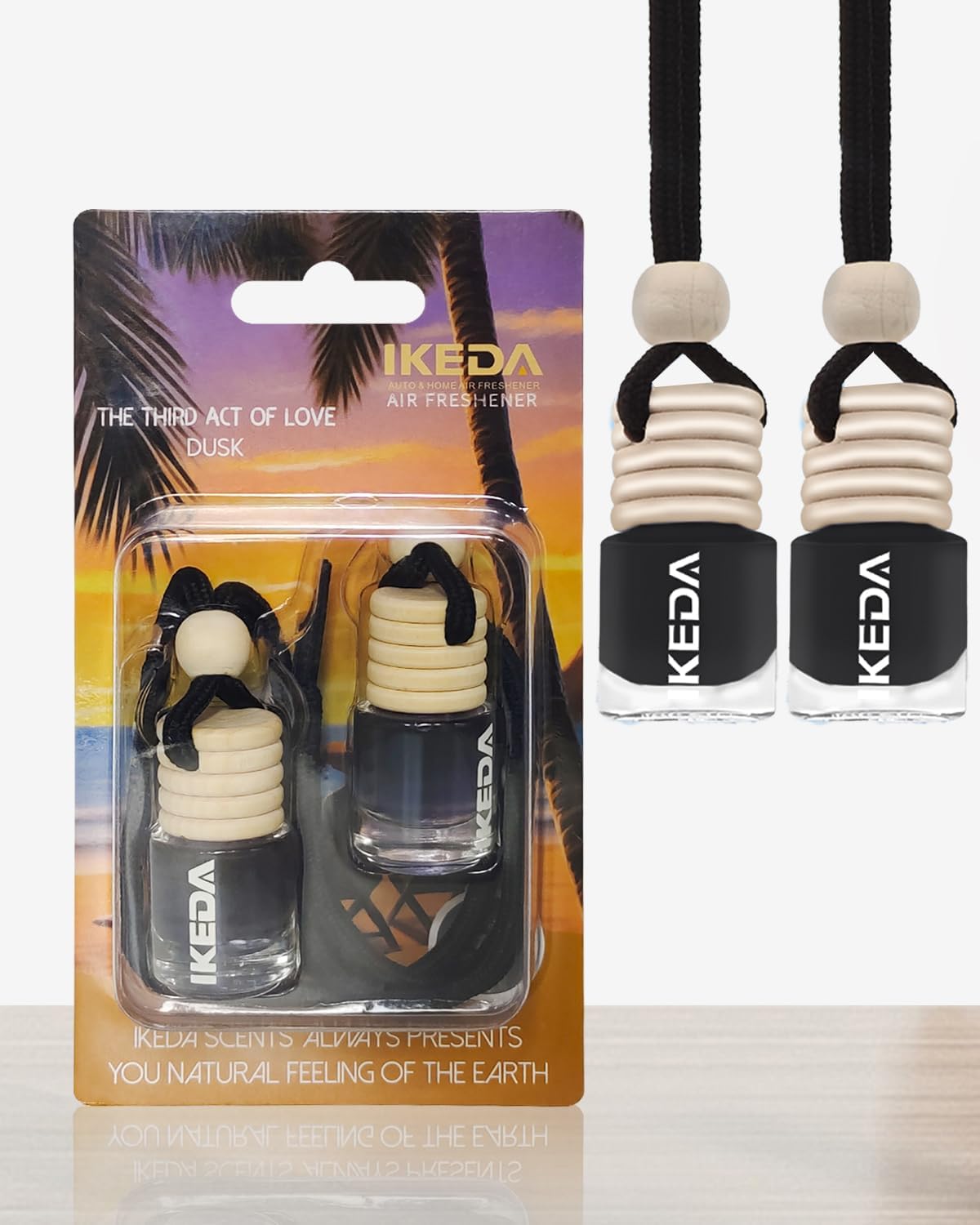 Amazon.com: ikeda fragrance Automotive Air Freshener 4ml Car Scents | 45-Days Keep Fragrance ...