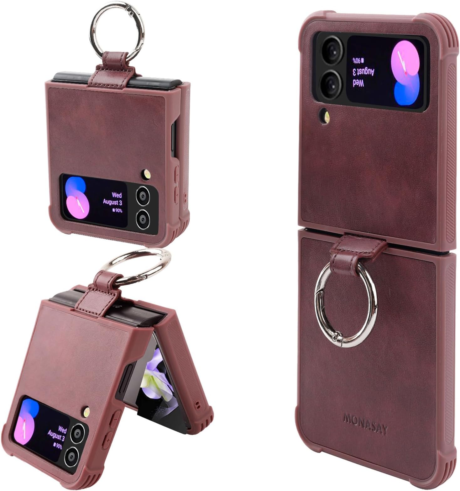 Amazon.com: Asuwish Compatible with Samsung Galaxy Z Flip 4 5G 2022 ...