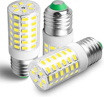 XIMNCHNI E27 LED Bulb 7W, E27 ES Edison Screw Light Bulbs, Cool White ...