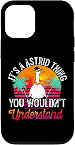 Amazon.co.jp: Funny Astrid Smartphone Case for iPhone 12/12 Pro You Won ...