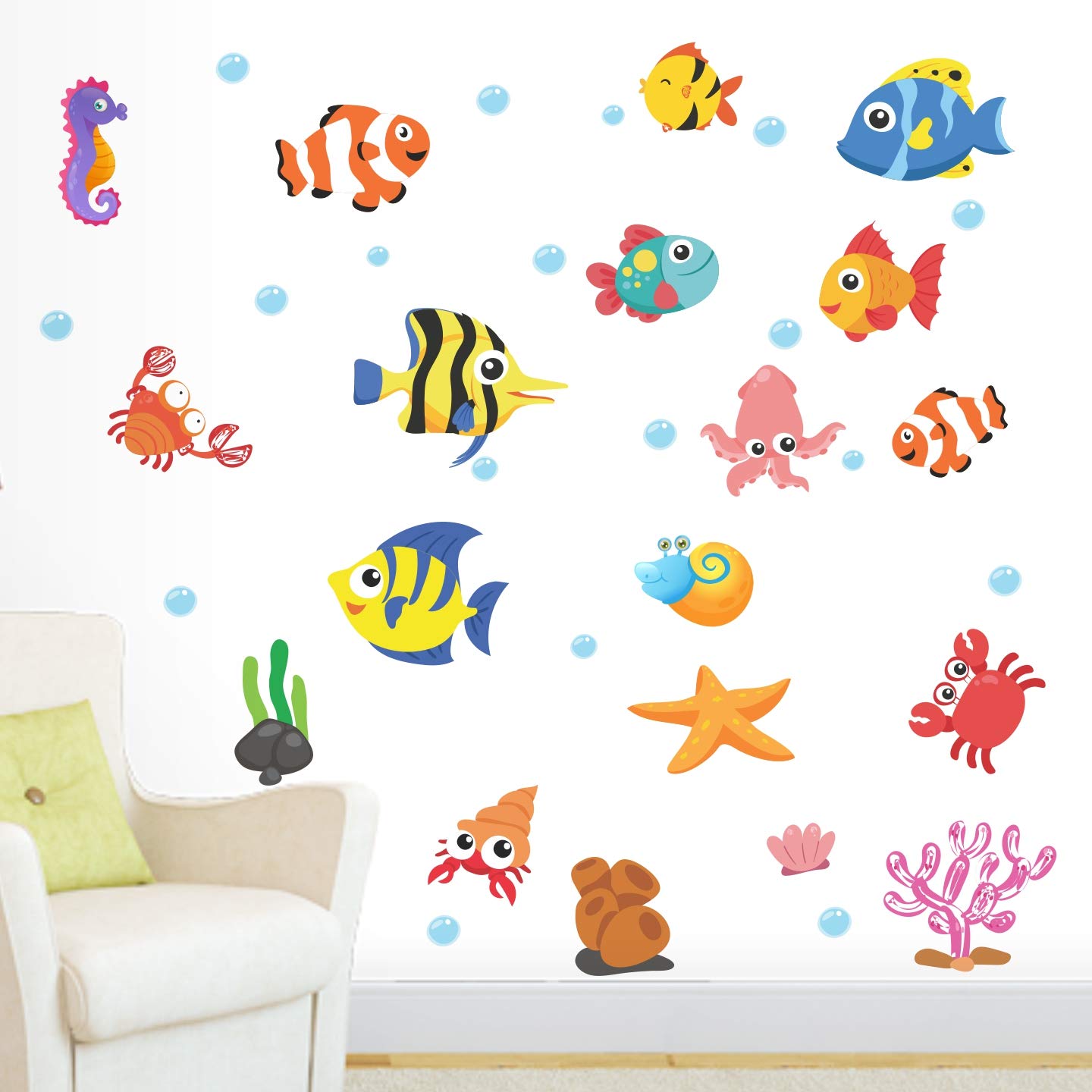 Buy StickMe 'Aquarium Fish Tank Baby - Kids - Learning Education ...