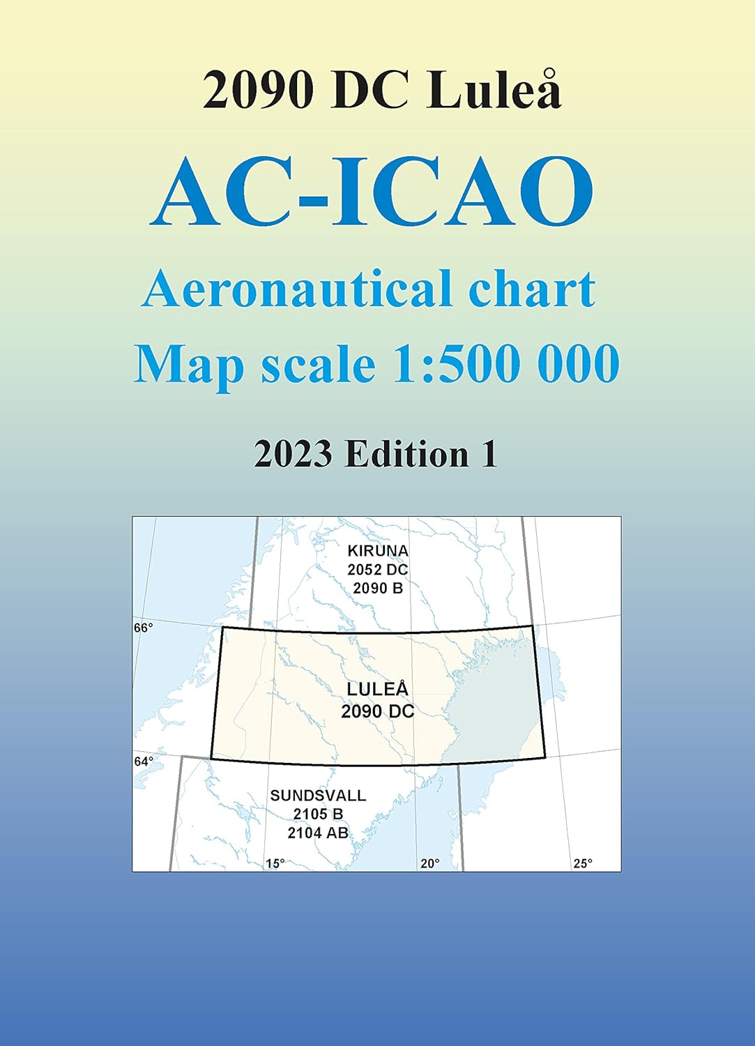Lulea ICAO (Aeronautical chart) : Amazon.in: Books