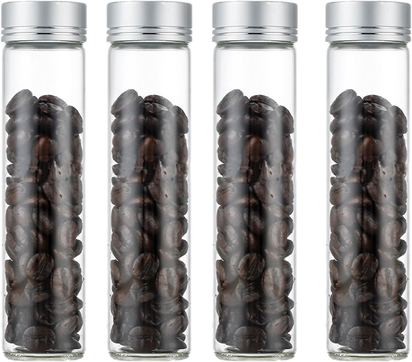 Amazon.com: Oidium Single Dose Coffee Bean Storage,2oz Glass Vial,Mini ...