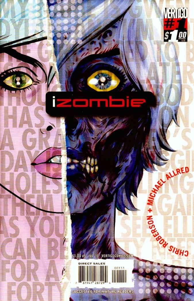 Amazon.com: I, Zombie #1 VF/NM ; DC/Vertigo comic book | iZombie Mike ...