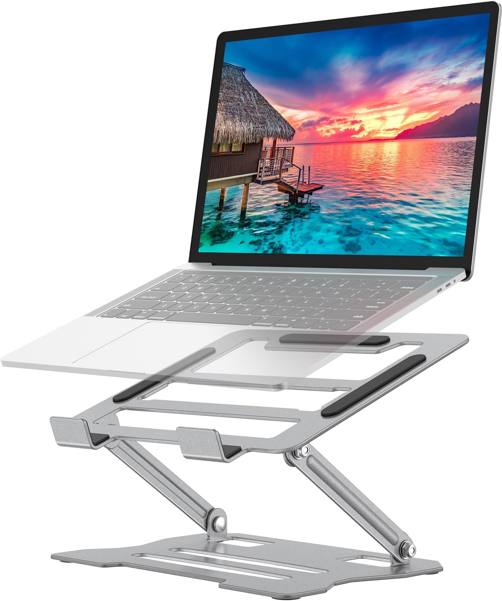 Amazon.com: Foldable Portable Laptop Computer Stand, Well-Built ...