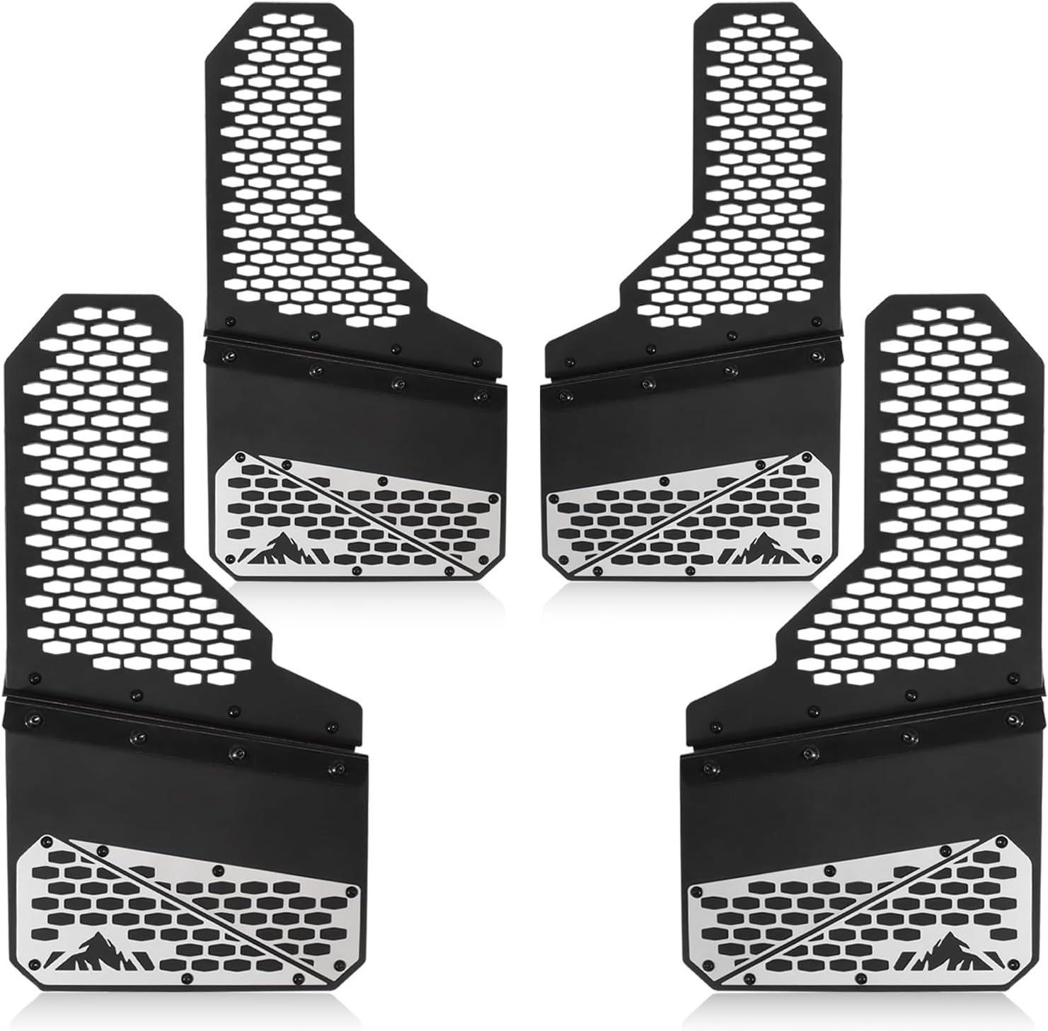 Amazon.com: Universal Truck Mud Flaps Splash Guards for Pickup 4-Piece ...