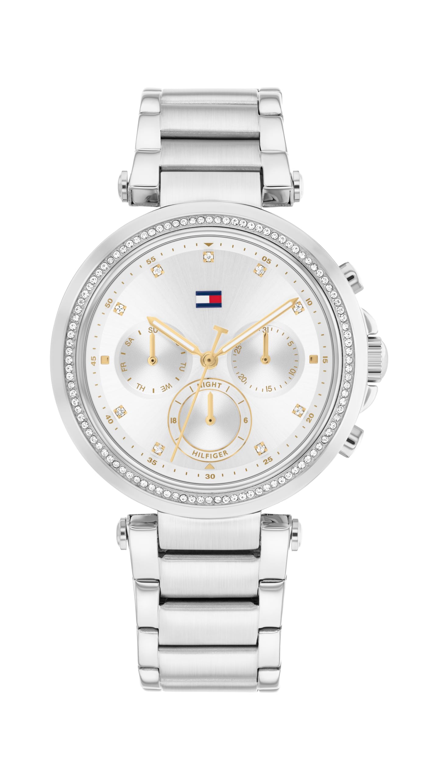 Amazon.com: Tommy Hilfiger Womens Casual Watch - Multifunction ...