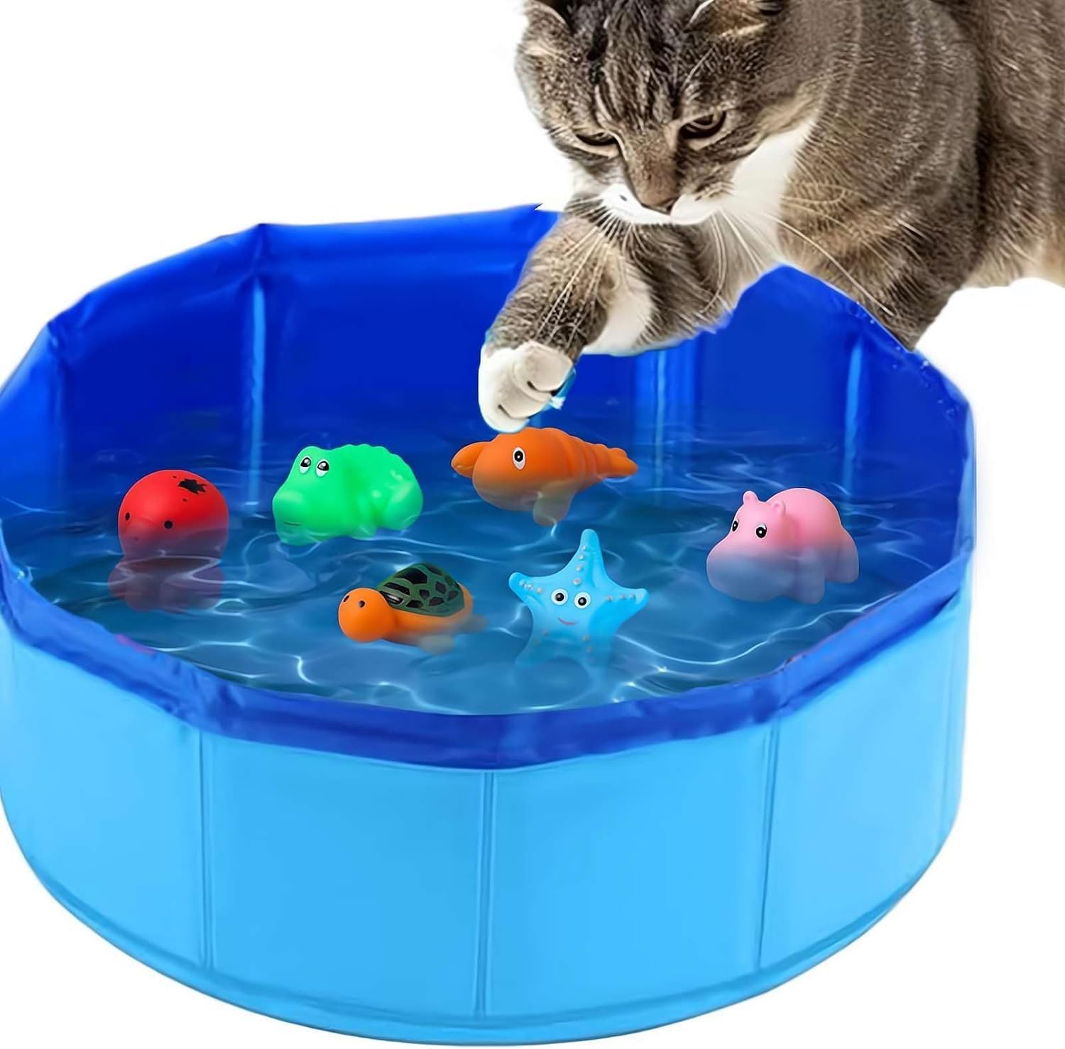 Robotic Swimming Fish Swimming Robotic Fish Toy - Waterproof Cat Toy ...