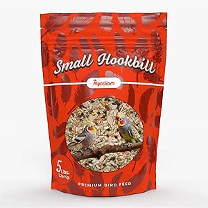 Amazon.com: Mycelium Premium Small Hookbill Feed – Organic, Non-GMO ...
