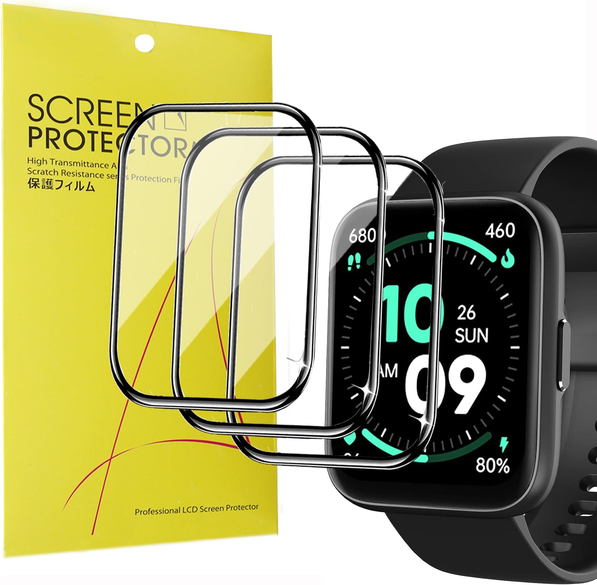 Amazon.com: Lamshaw Compatible for TAOPON ZL54 Smart Watch Screen ...