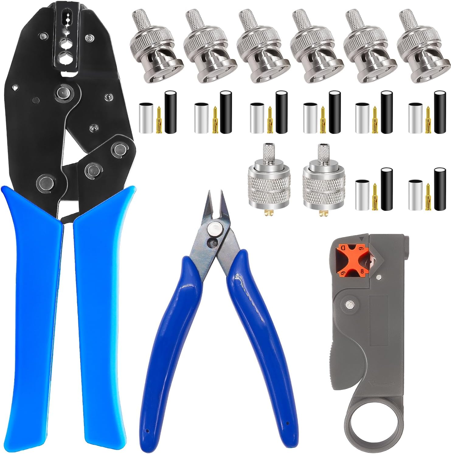 Greenlee 1363 SMA, SMB BNC/TNC 1300 Series Crimper - Hex Crimpers ...