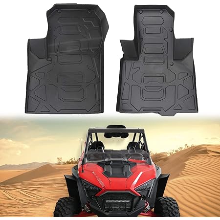 Amazon.com: Tusk UTV Floor Mats Front for Polaris RZR XP 1000 2014-2021 ...