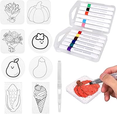 Magic Foam Texture Painting Kit, Versatile 3D India | Ubuy
