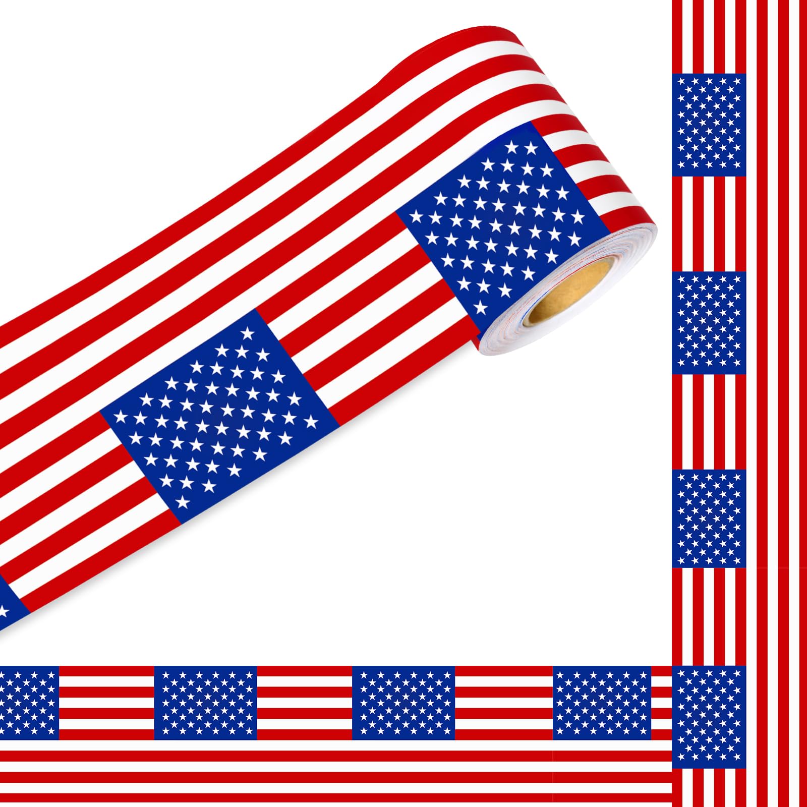 Snapklik.com : 32.8 Feet 4th Of July Bulletin Board Borders, American ...