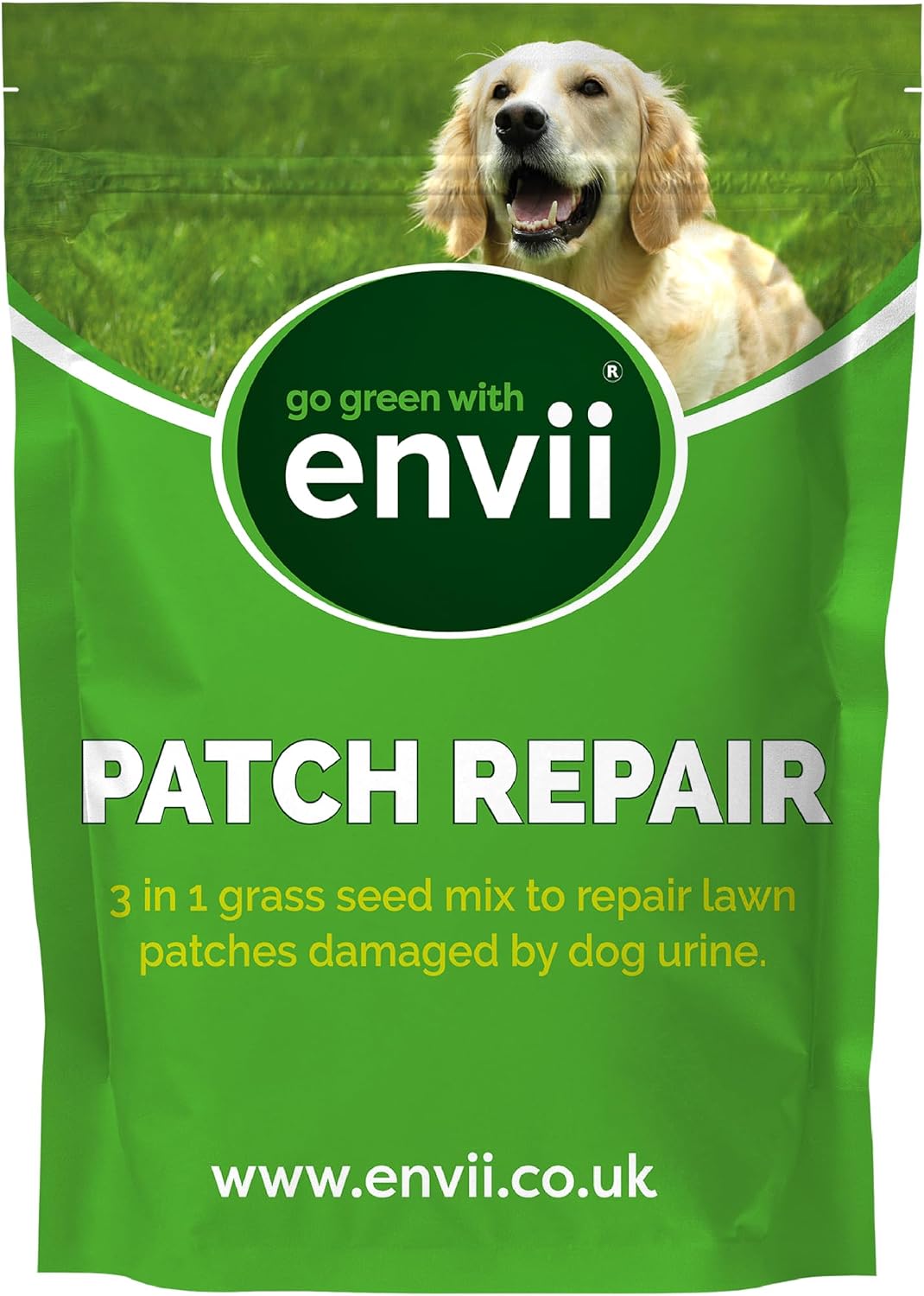 Envii Patch Repair – Fast Growing Grass Seed Mix Repairs Damaged Lawn ...