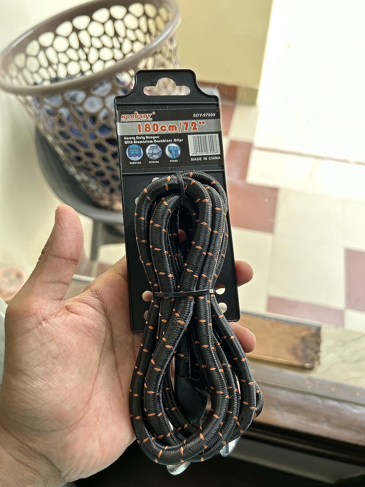 B.K.Jagan and Co Flexible Bungee Rope for travel bike motorcycle ...