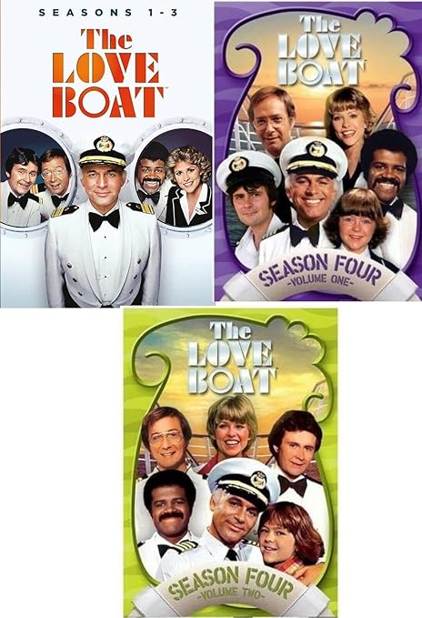 Amazon.com: The Love Boat: TV Series Complete Seasons 1, 2, 3, & 4 DVD ...