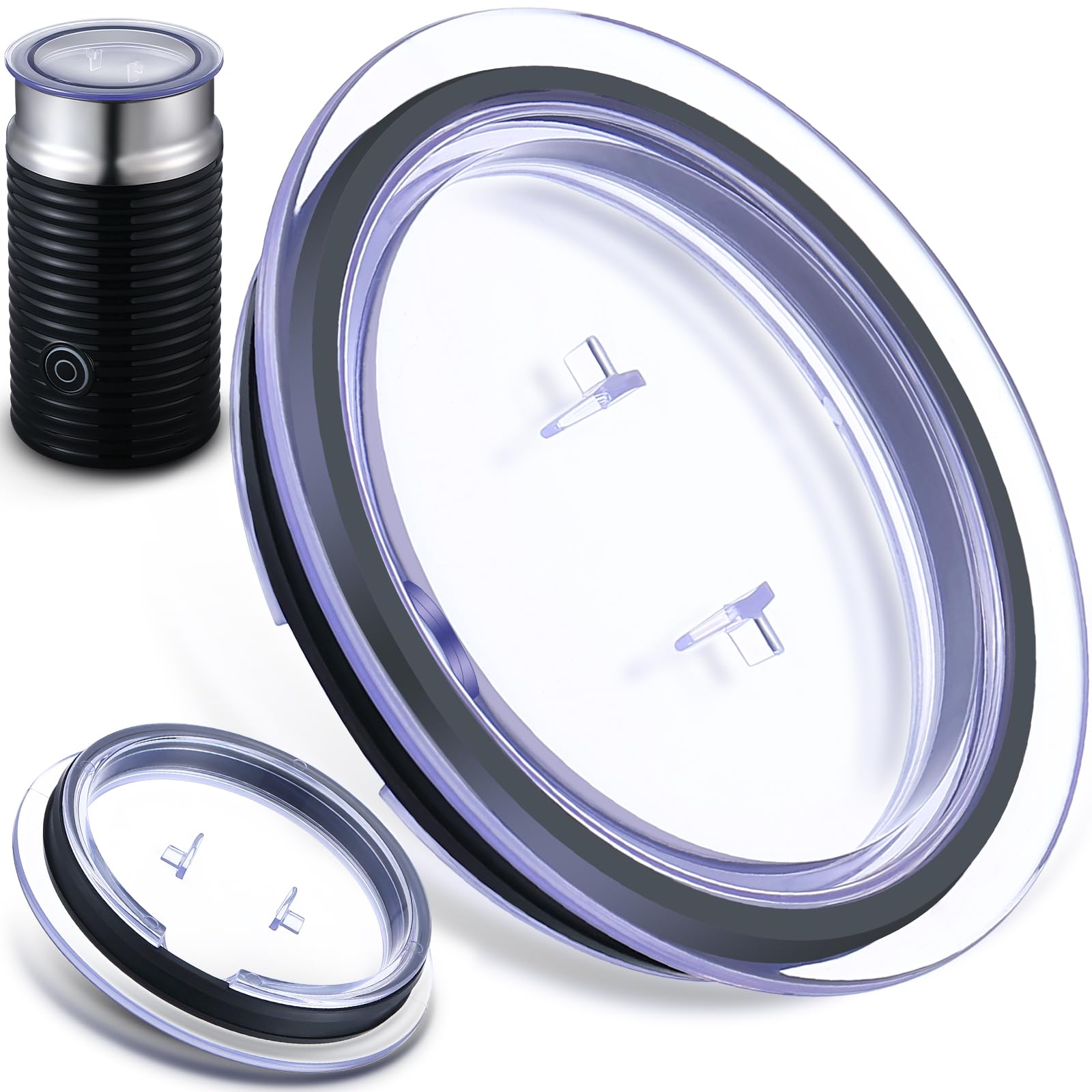 Amazon.com: Ceoighe Milk Frother Lid Compatible with Nespresso ...