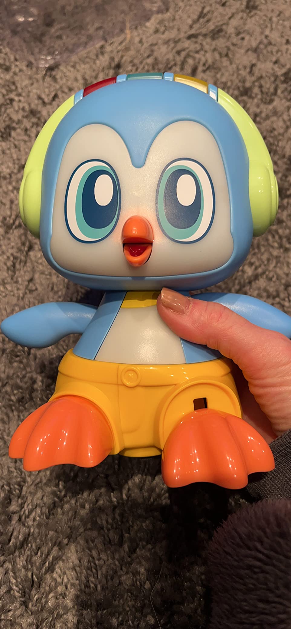 Soulmemes Dancing Spin Penguin Musical Toy with Music & LED Lights ...