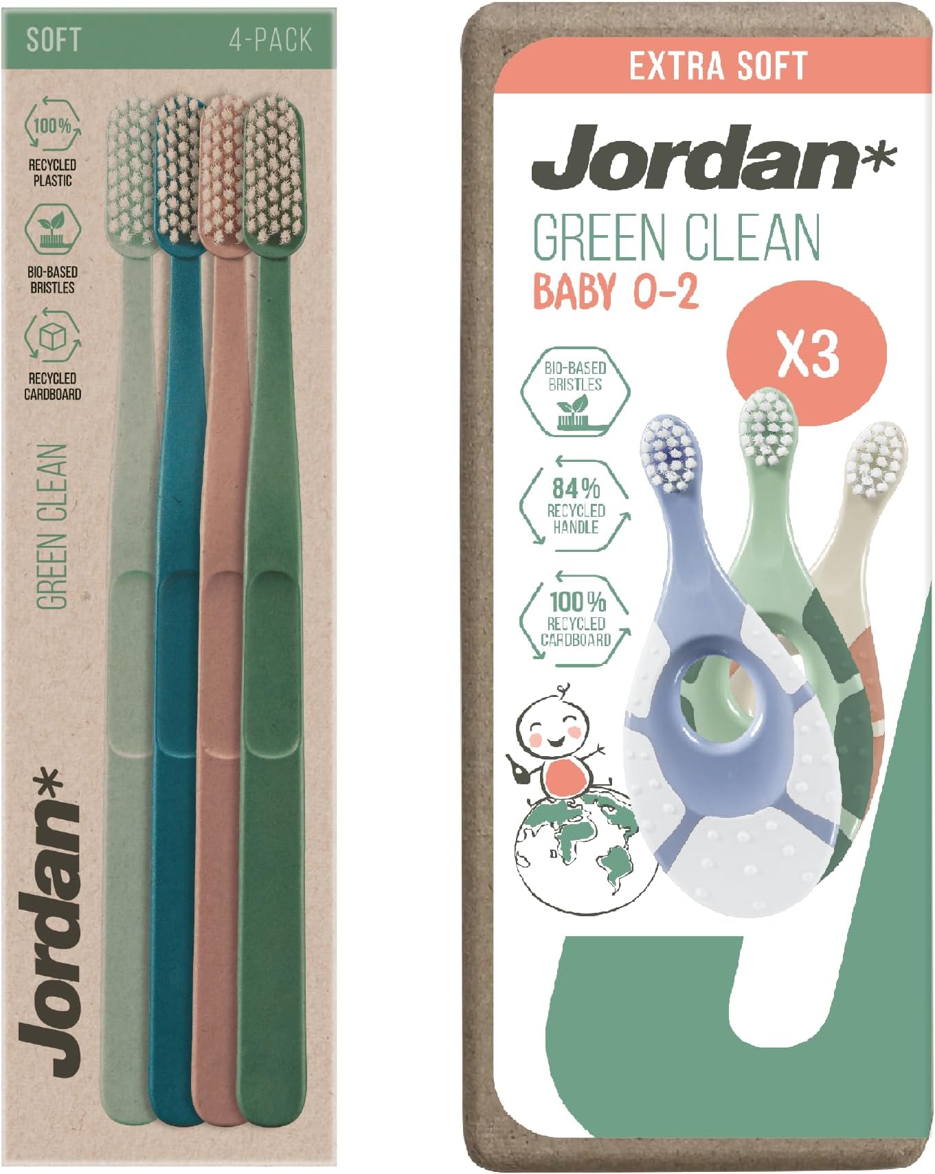 Amazon.com : Jordan* ® | Green Clean Toothbrush | Award Winning ...