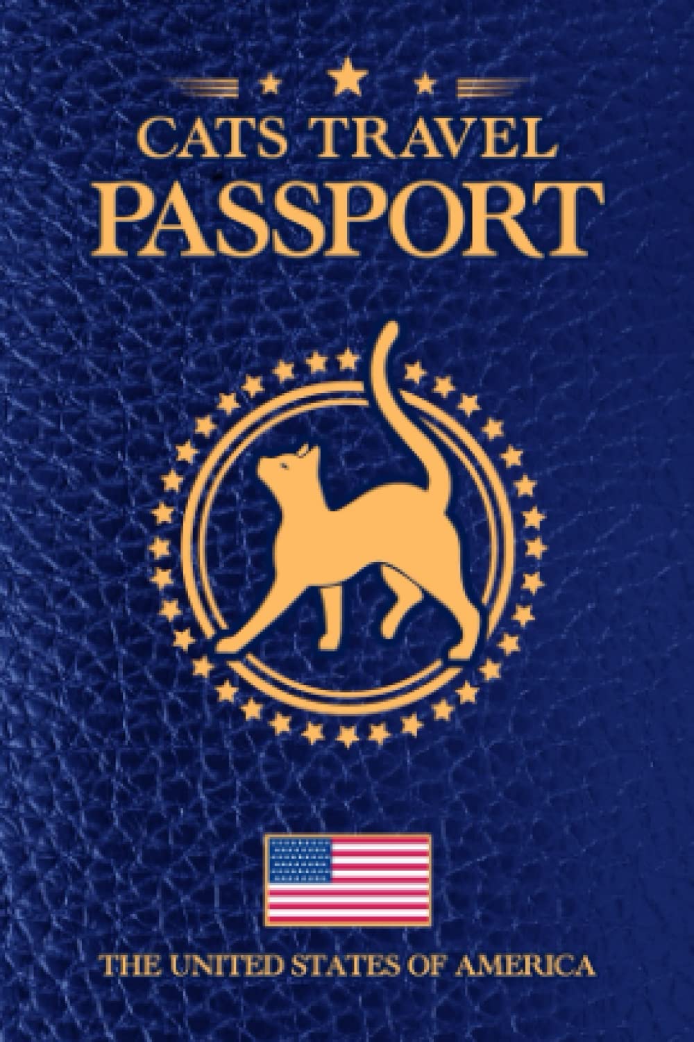 Cats Travel Passport And Vaccine Record Size 4"x 6": with a normal ...