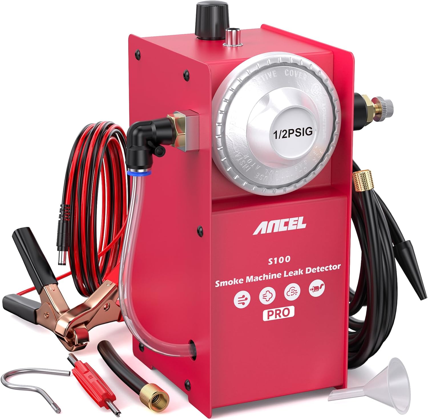 Amazon.com: Smoke Machine Automotive, ANCEL S100 Pro EVAP Smoke Machine ...